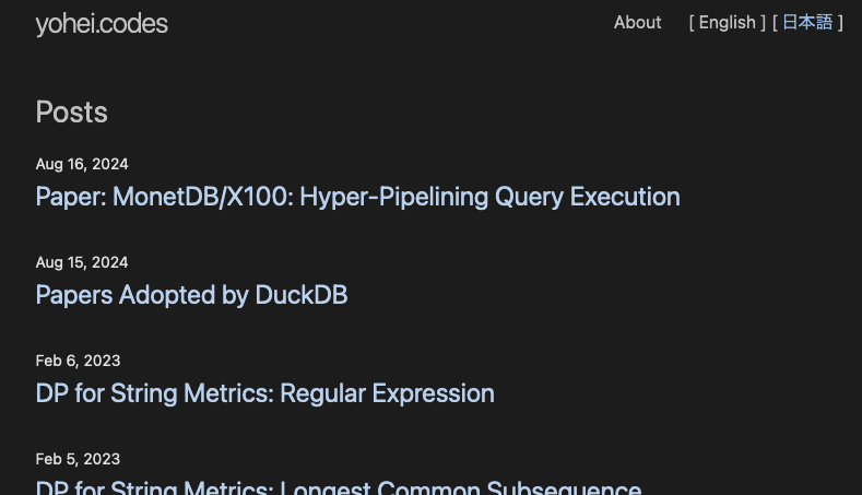 yohei.codes | I enjoy computer science stuff.